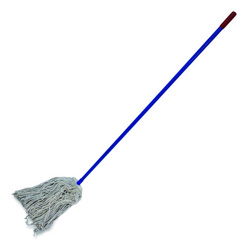 Layflat Regular Screw-type Mop Head, Cotton, 20 Oz, 1″ Headband, White ...